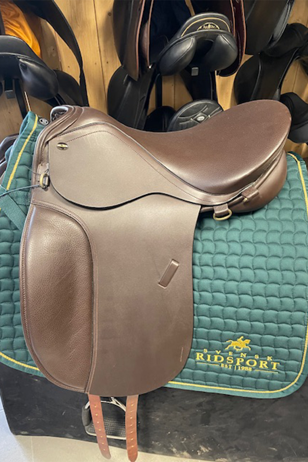 demosadel GLOBUS ISLANDSSADEL GLÓI" 16,5-36 BRUN – Svensk Ridsport