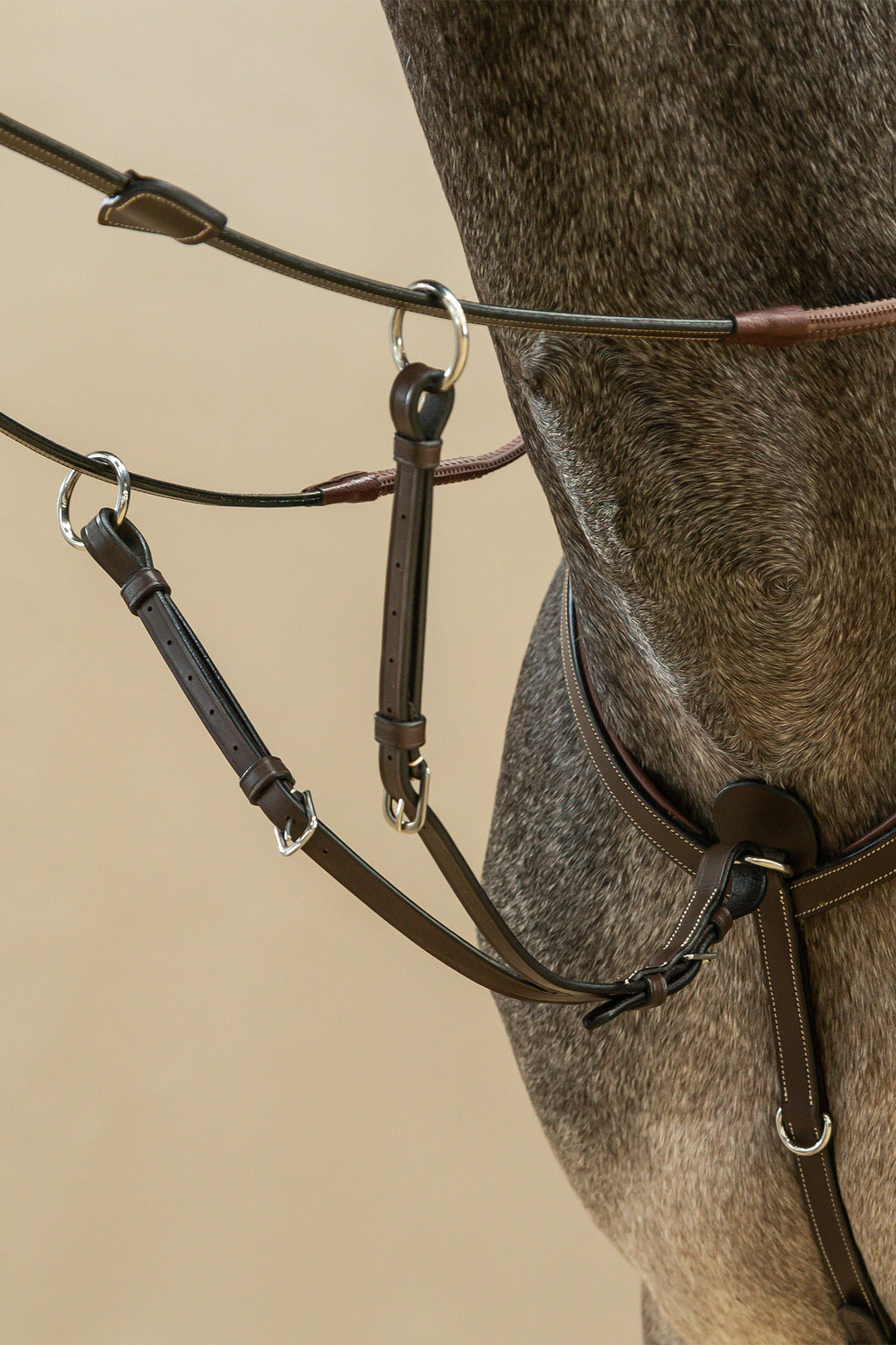 Kort Martingal Till Brösta Working Collection Brun – Svensk Ridsport