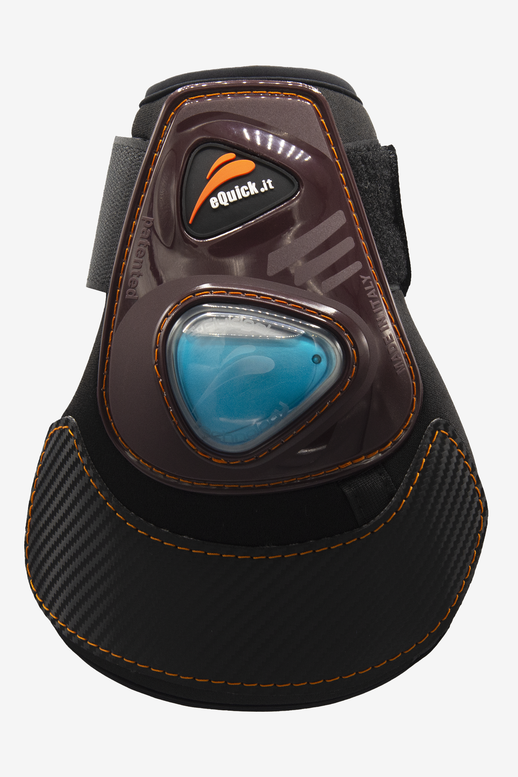 eULTRA Bakbensskydd Kardborre Brun – Svensk Ridsport